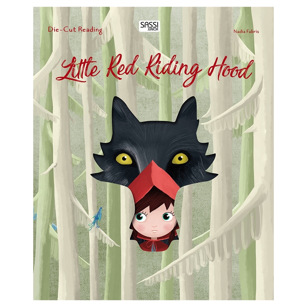 Story box toys and books. Little Red Riding Hood - Die-cut Reading