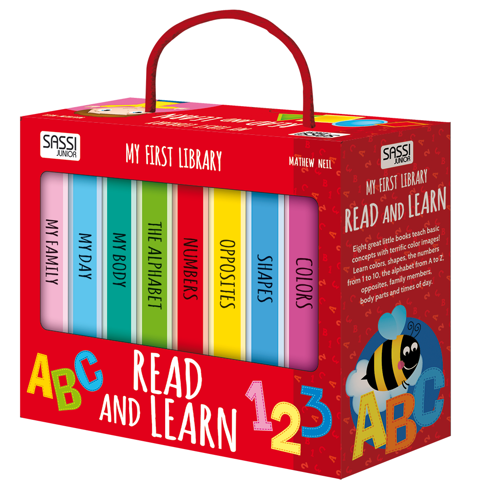 Story box toys and books. My First Library – Read and Learn