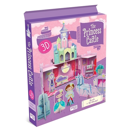 Story box toys and books. The Princess Castle Book+3D Model