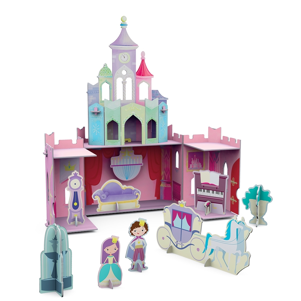 Story box toys and books. The Princess Castle Book+3D Model