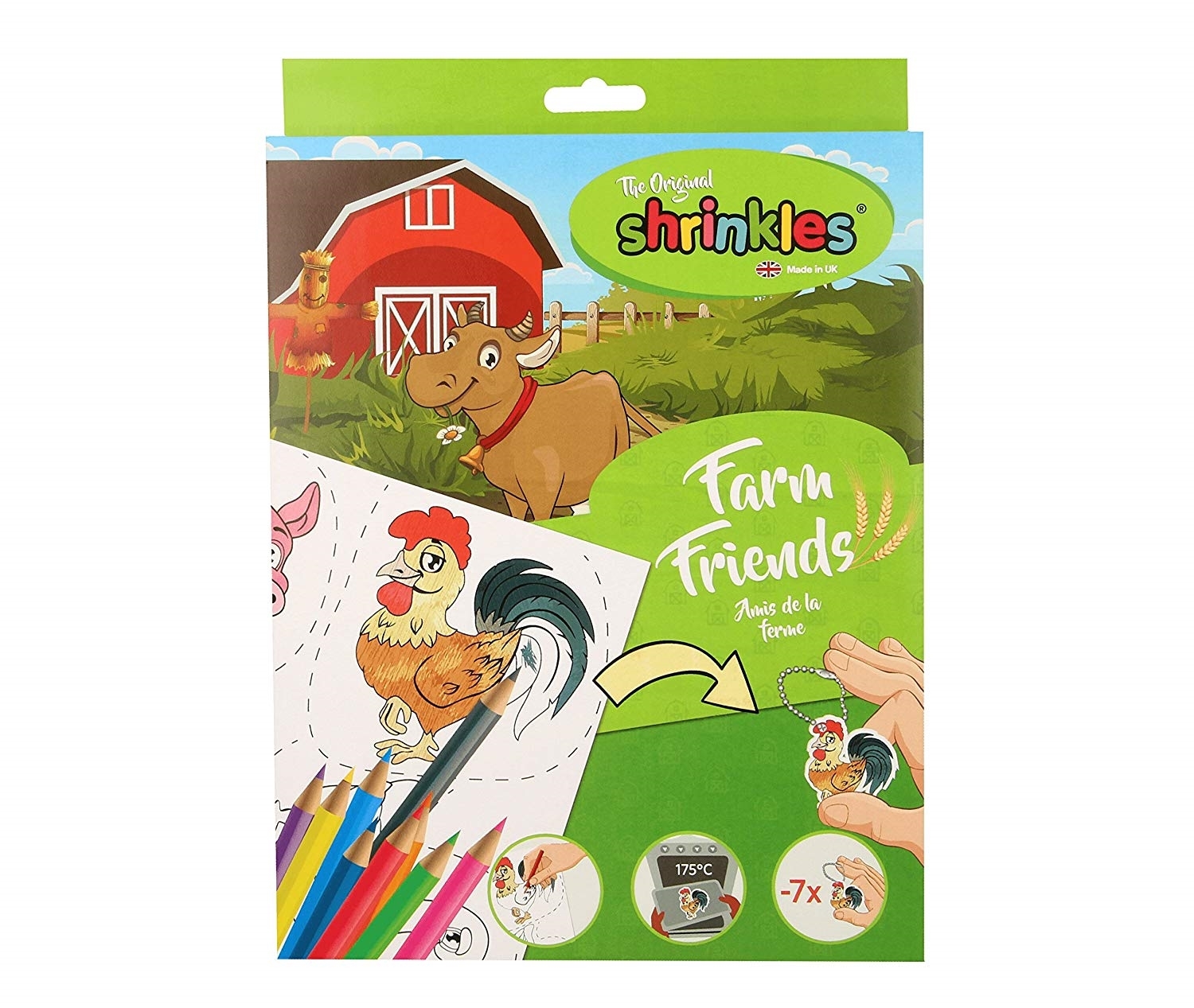 Story box toys and books. Farm Friends - Shrinkles