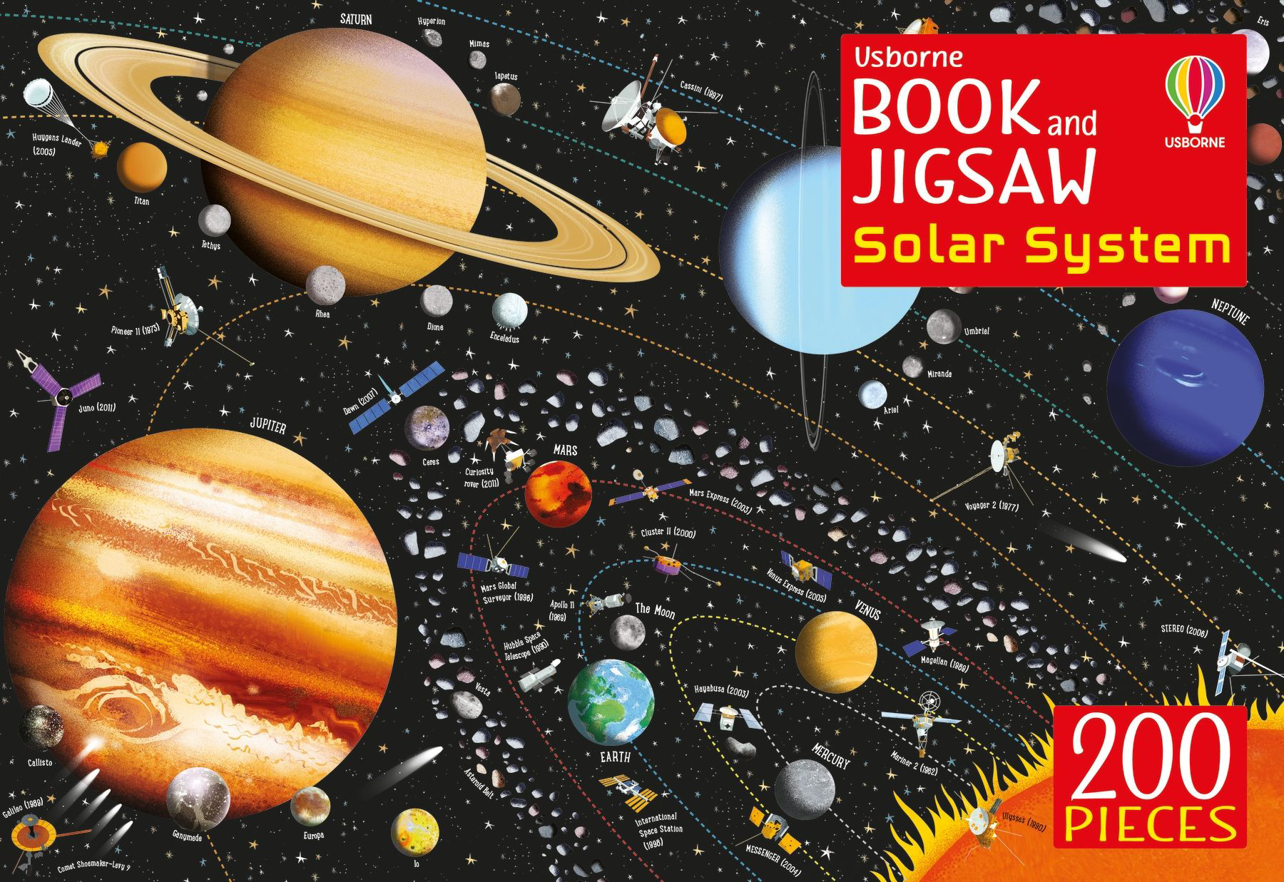 Story box toys and books. Usborne Book and Jigsaw The Solar System