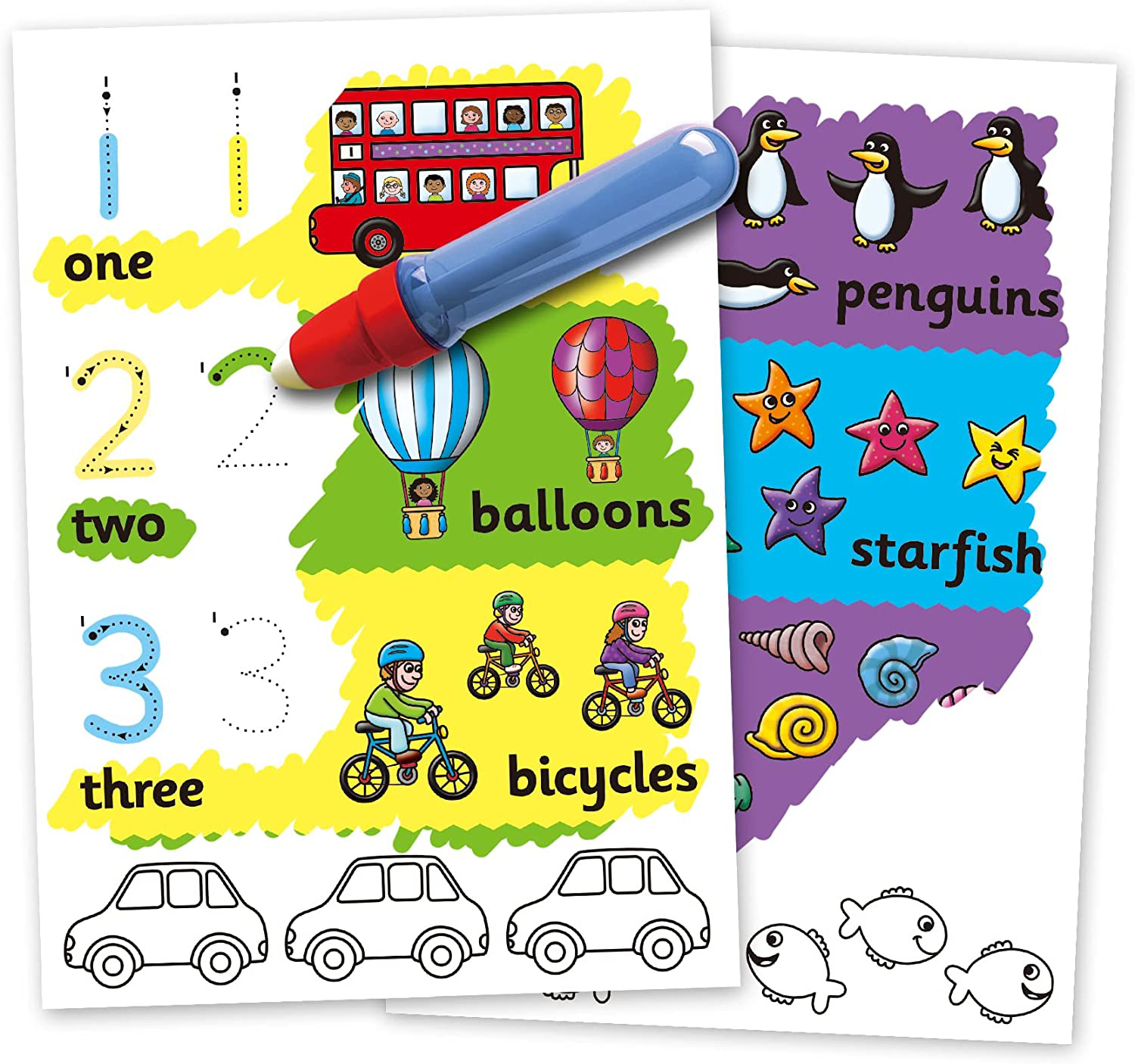 Story box toys and books. Магична боенка - 1 2 3 (Водена магија)