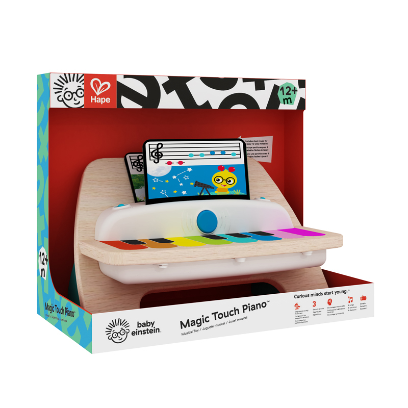 Story box toys and books. Дрвено пијано - MAGIC TOUCH™ - Hape