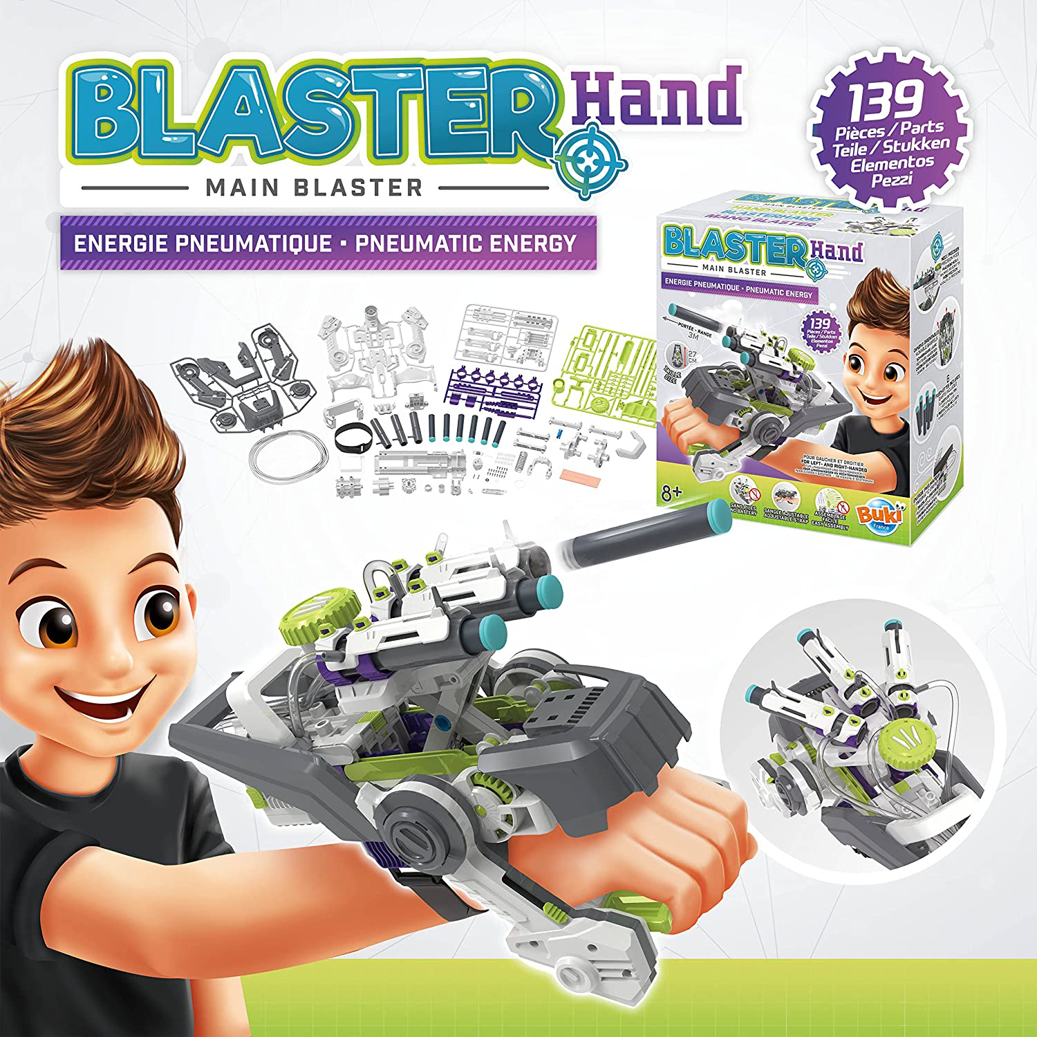 Story box toys and books. Рачен воздушен пиштол - Buki France