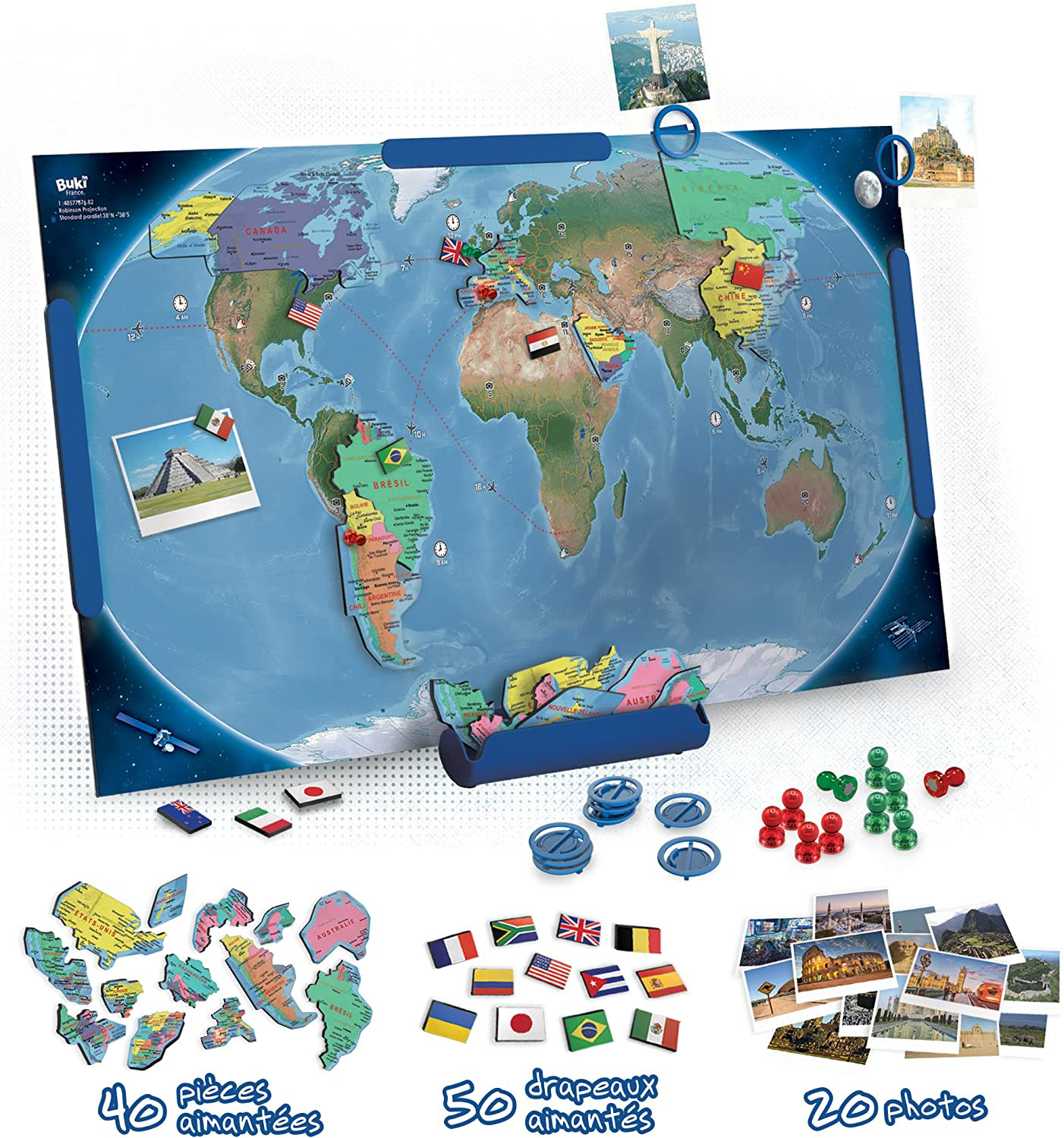 Story box toys and books. Магнетна сложувалка КАРТА НА СВЕТОТ (Со ...