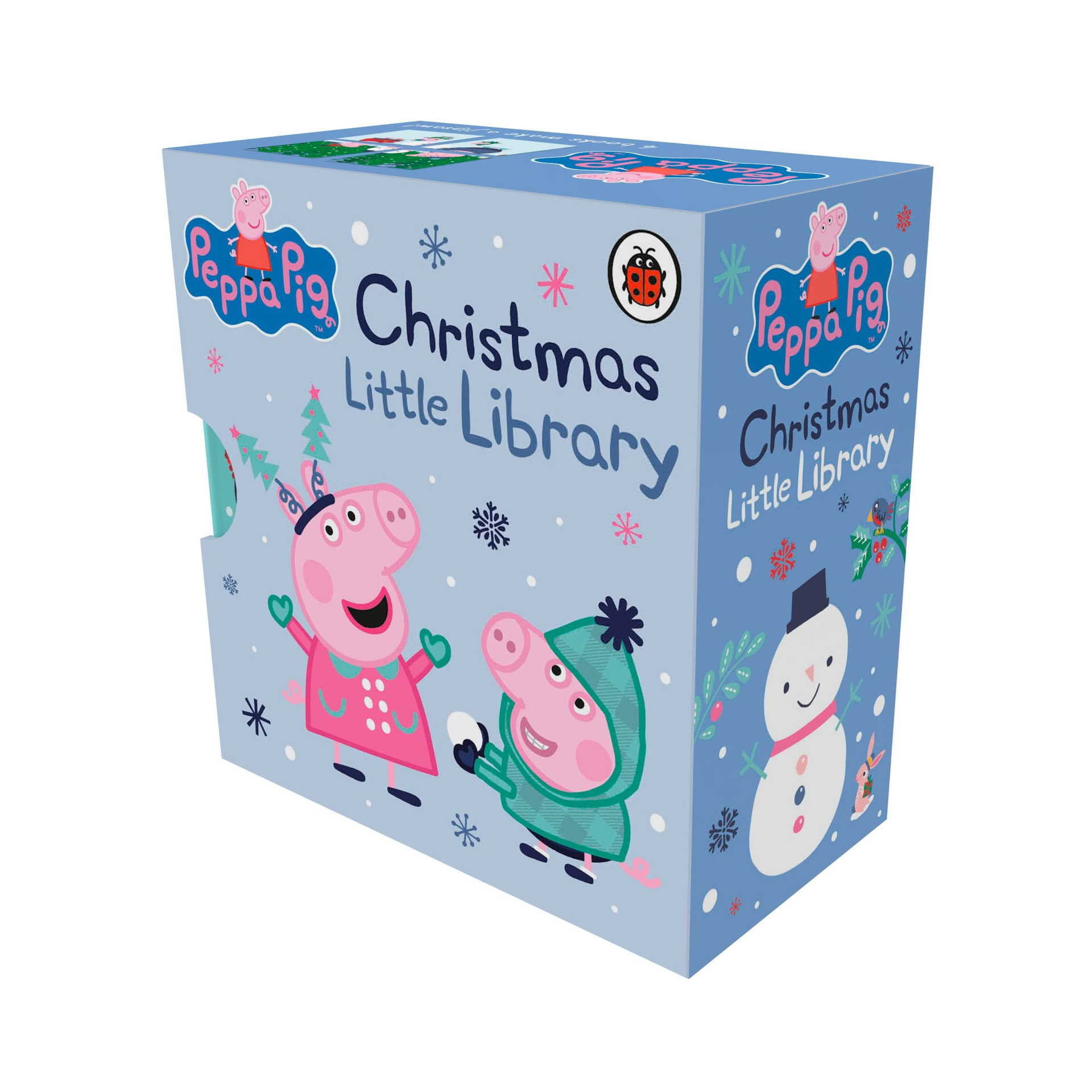 Story box toys and books. Peppa Pig: Christmas Little Library