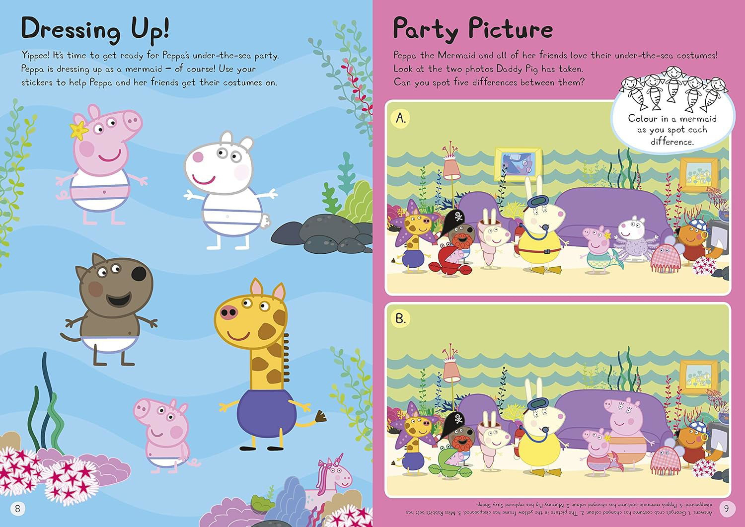 Story box toys and books. Peppa Pig: Mermaids, Unicorns and Dragons ...