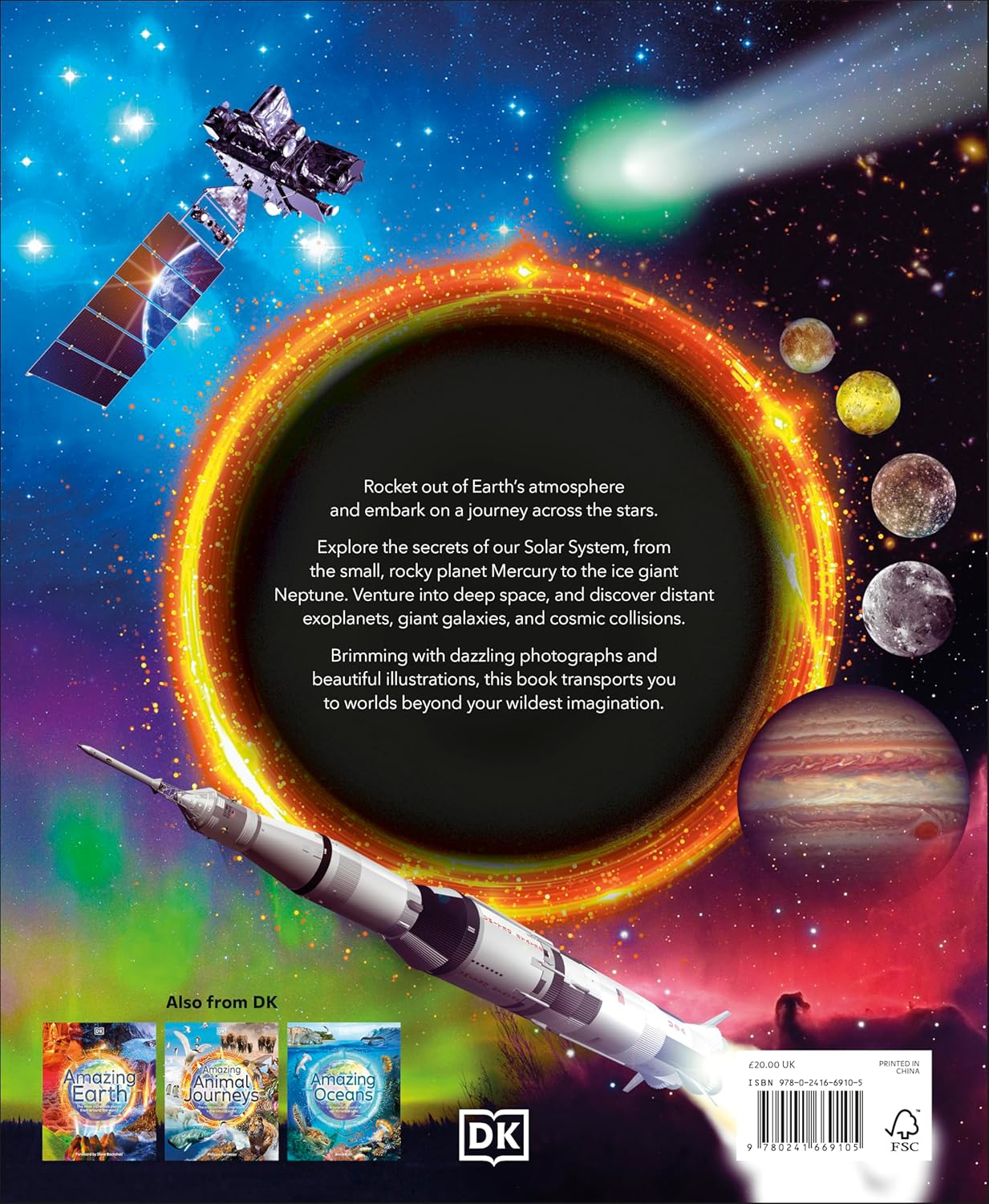 Story box toys and books. Amazing Space