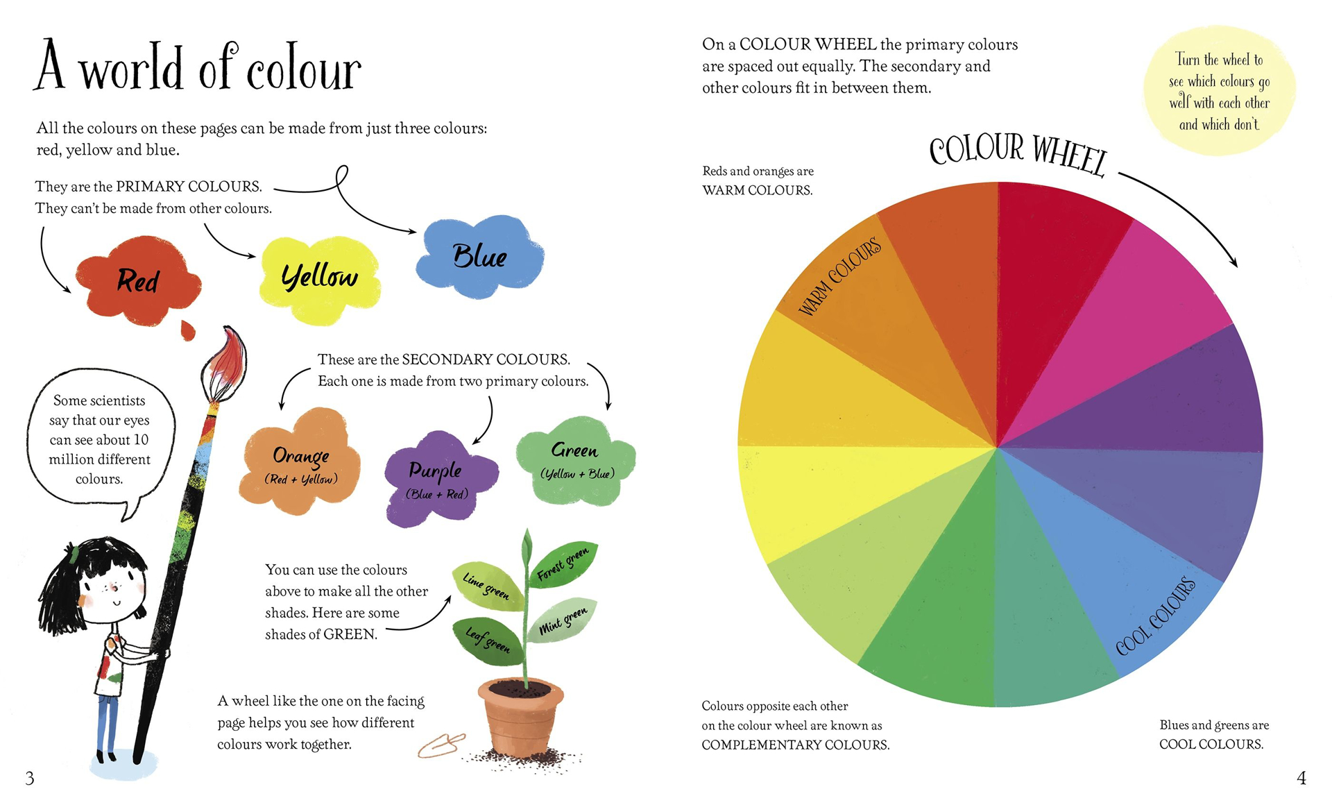 Story box toys and books. Big Book of Colours