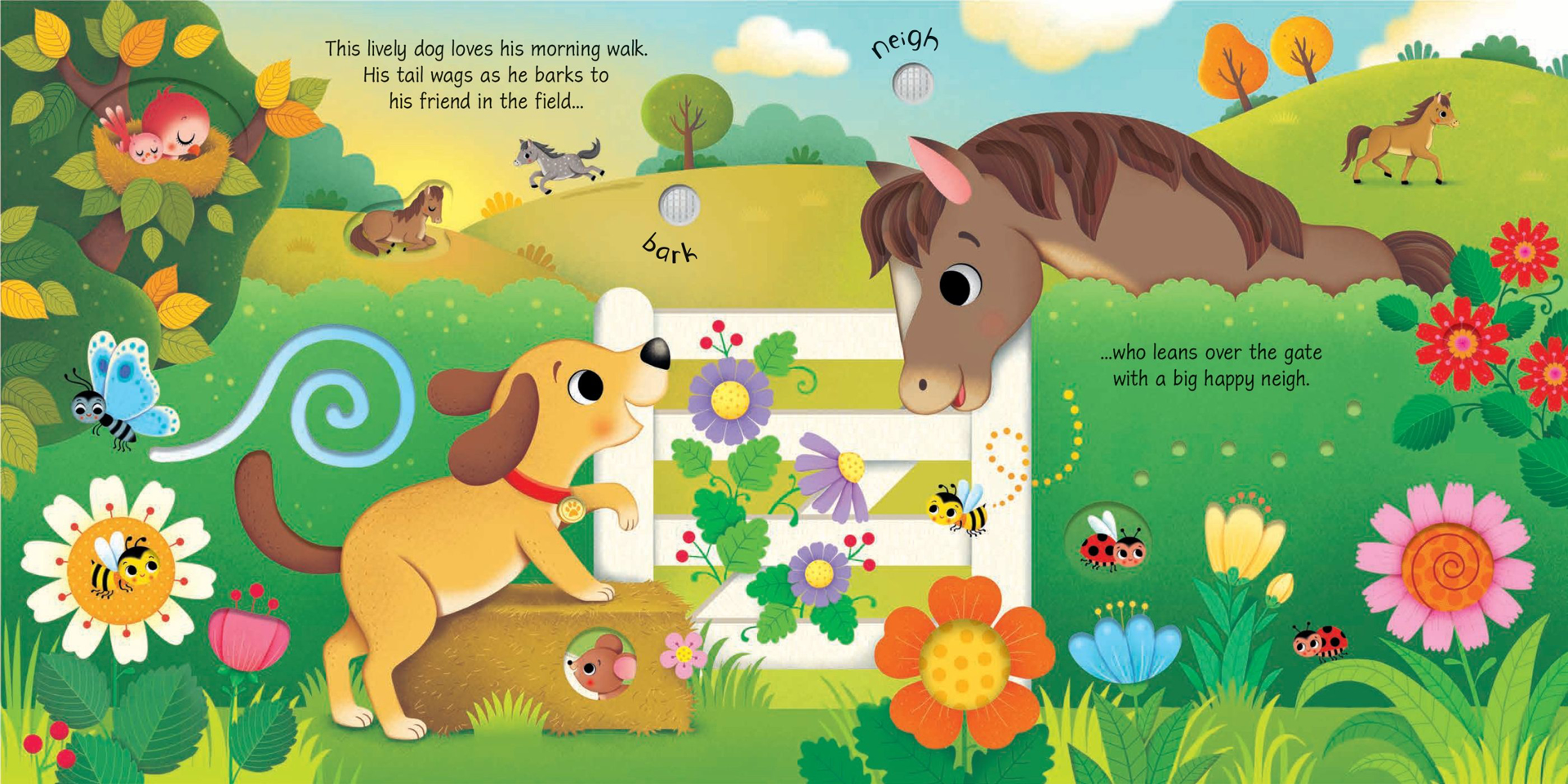 Story box toys and books. Pets Sound Book