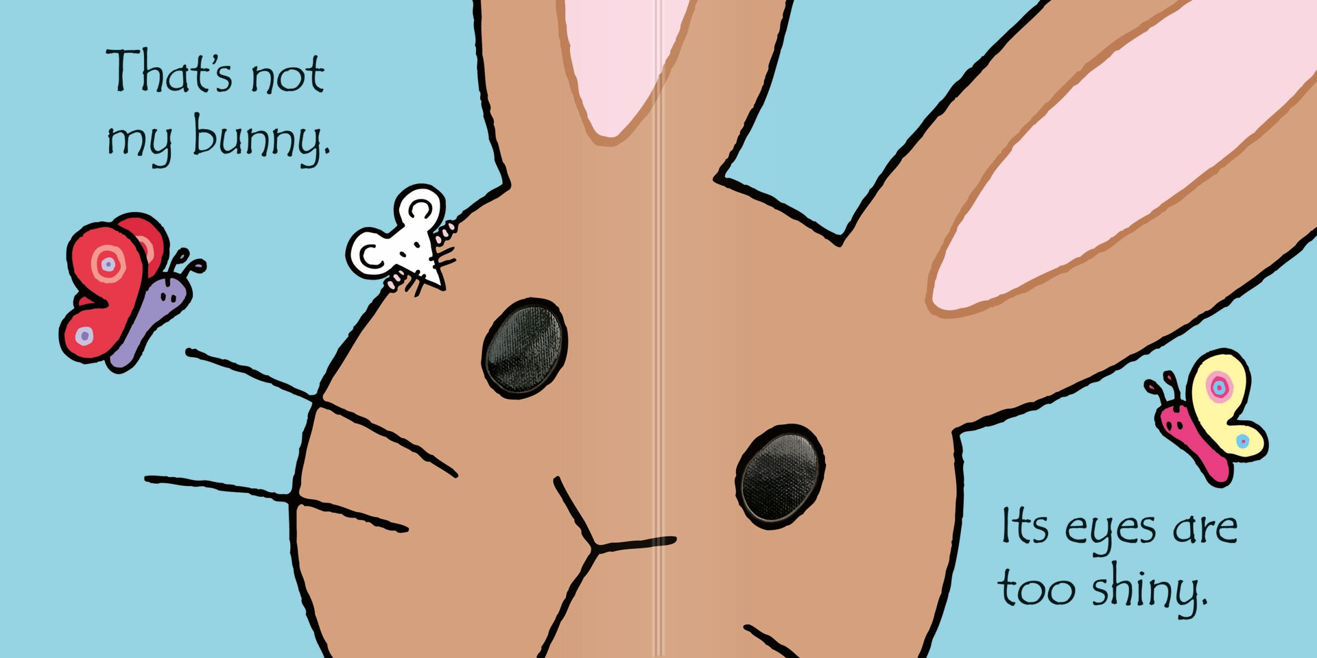 Story box toys and books. That's not my bunny…