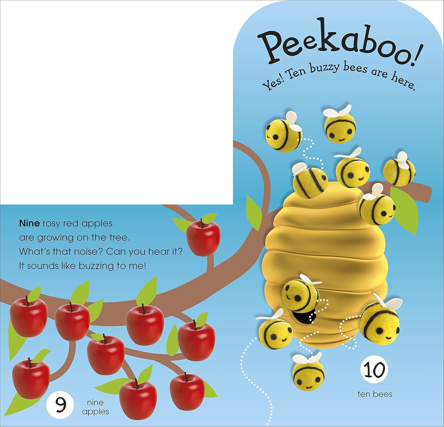 Story box toys and books. Pop-Up Peekaboo! Numbers