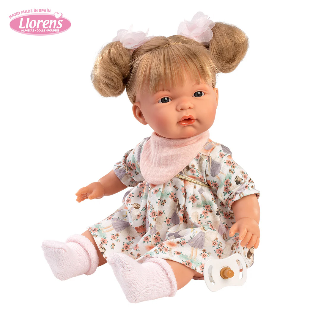 Story box toys and books. Кукла ЖОЕЛА, 38 cm (плаче, вели мама и папа ...