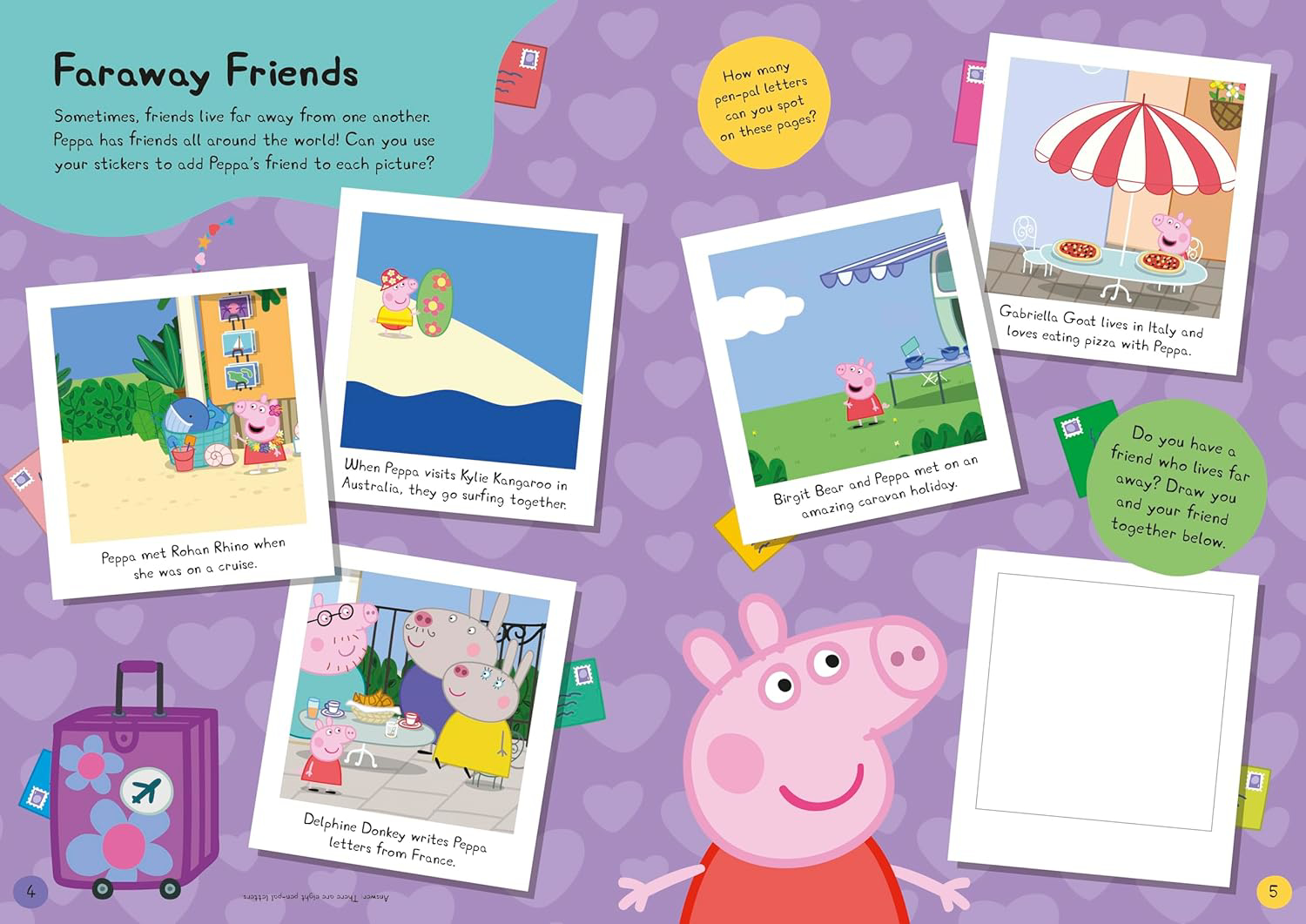 Story box toys and books. Peppa Pig: Fabulous Friends